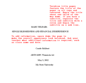 Turabian Title Page – ESSAY ZHIDAO | 北美地区留学生论文作业ESSAY代写服务机构 | 美国论文ESSAY ...